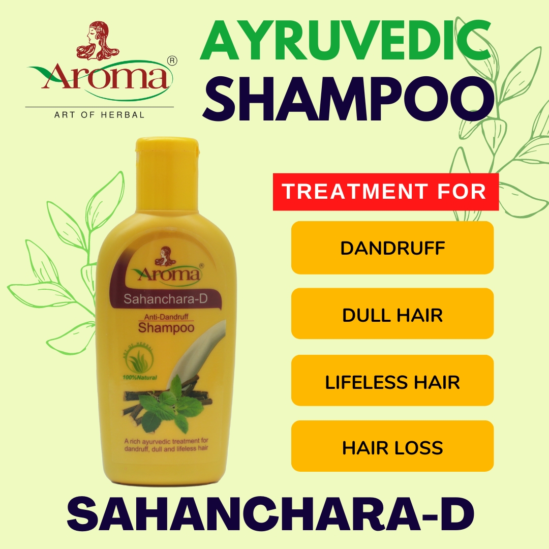 Aroma Ayurvedic Anti Dandruff Shampoo - Trusted Brand
