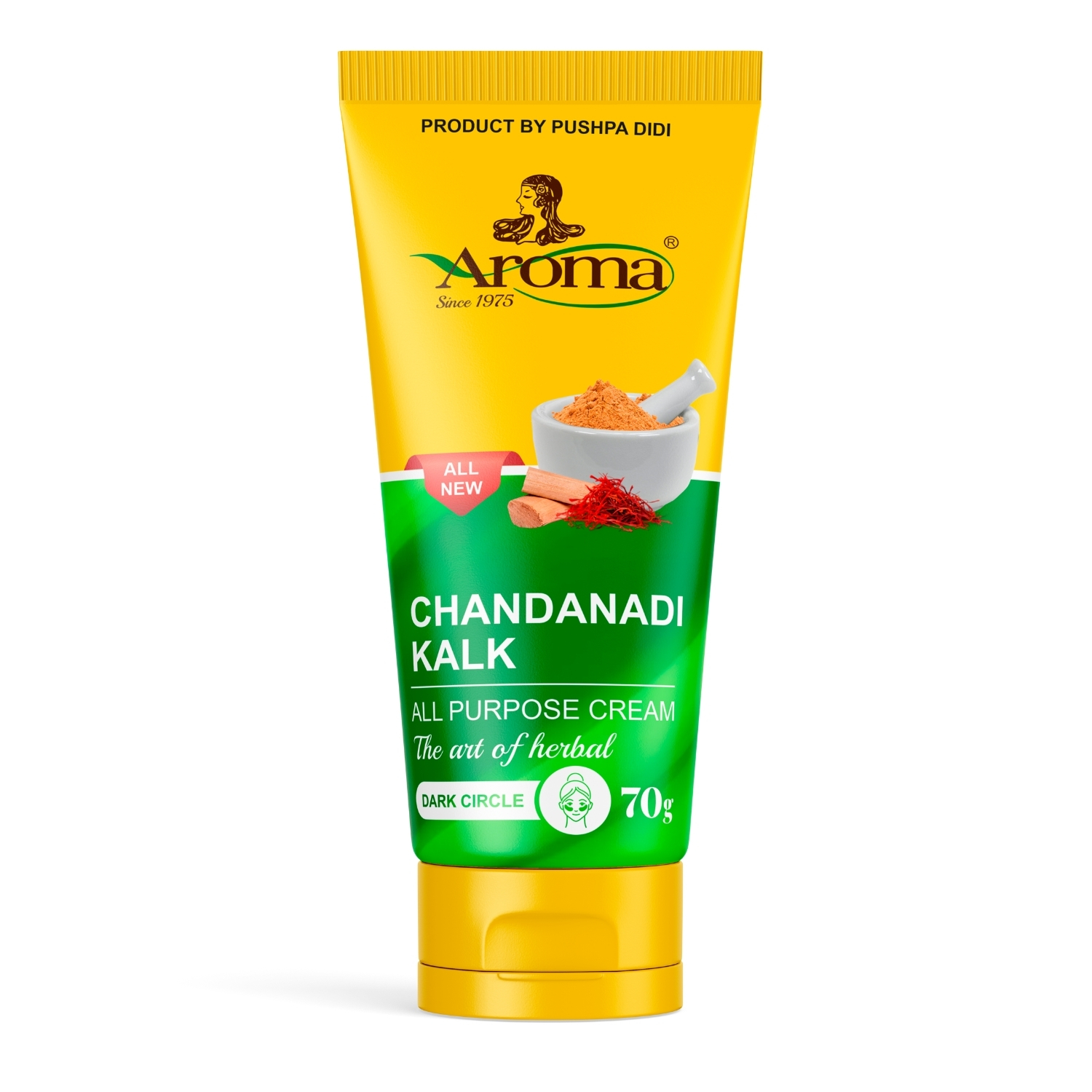 Buy Aroma Chandanadi Kalk - All Purpose Ayurvedic Cream 70g