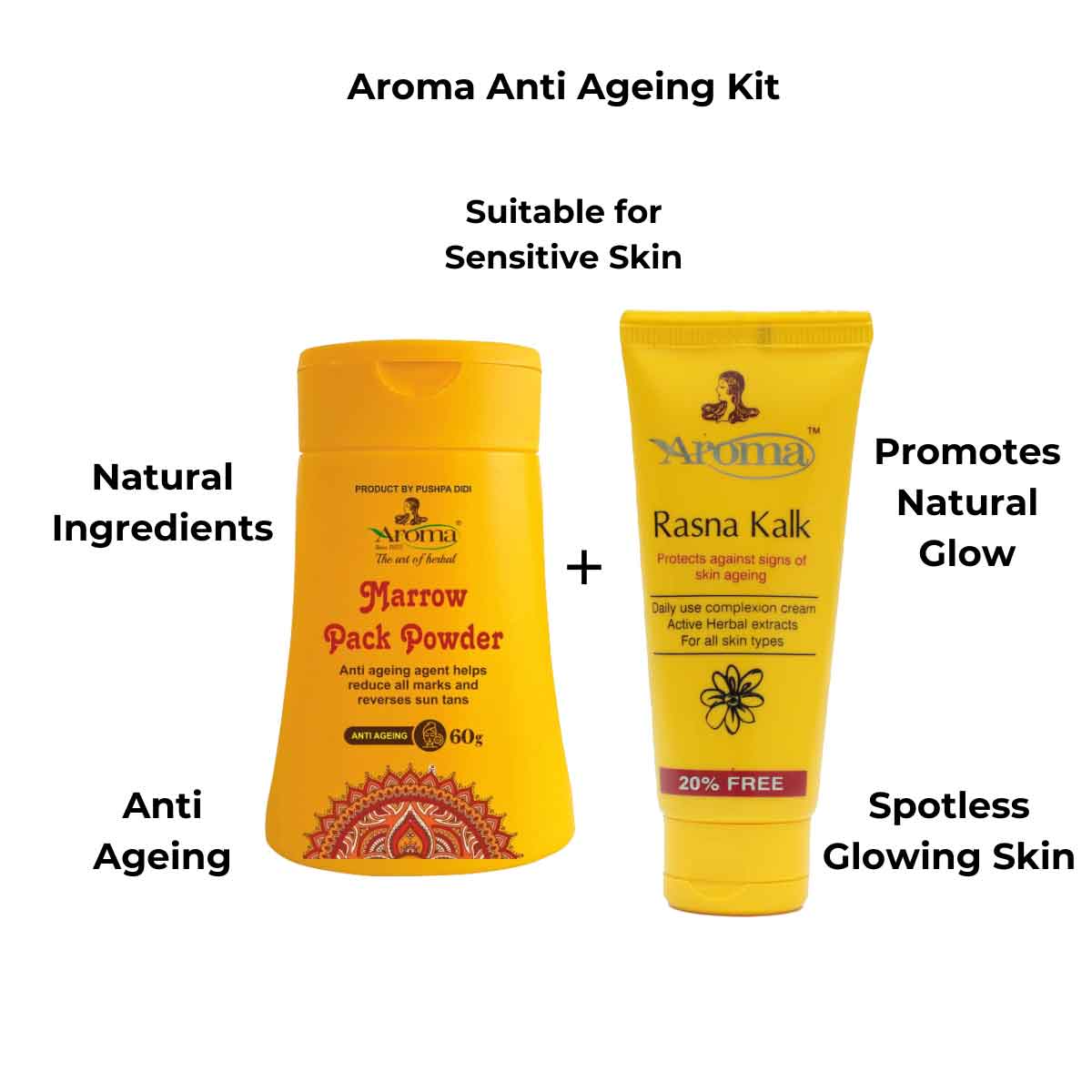 Aroma-Marrow-Pack-Powder & Aroma-Rasna-Kalk | Trusted Brand Since 1975