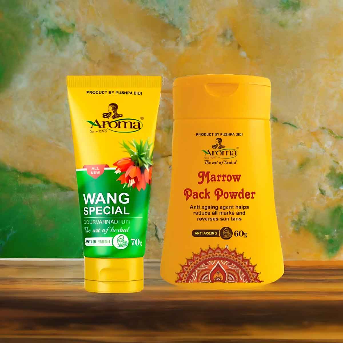 "Aroma Wang Special + Marrow Pack Powder - Trusted Since 1975"